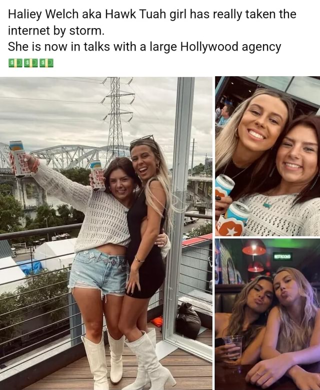 Halley Welch aka Hawk Tuah girl has really taken the internet by storm ...