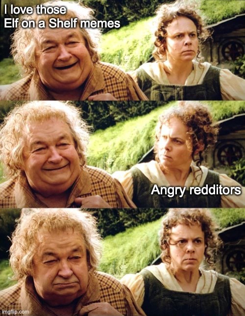 Love thoSe Elf on a Shelf memes Angry redditors ~ reg - America’s best ...