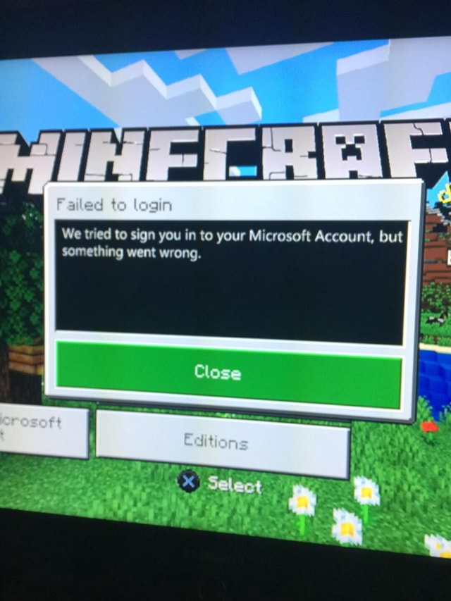 We tried to sign you in to your Microsoft Account, but something went ...