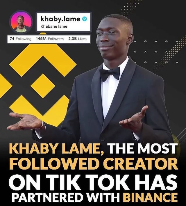 Khaby.lame Likes Khabane lame KHABY LAME, THE MOST FOLLOWED CREATOR ON ...