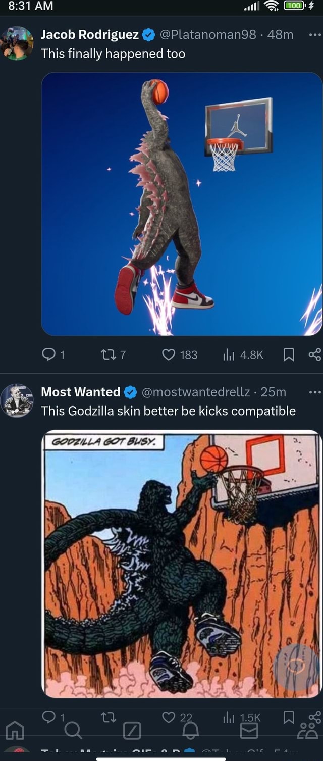 Atl!) Sy Goo) AM Jacob Rodriguez @ @Platanoman98 This finally happened ...