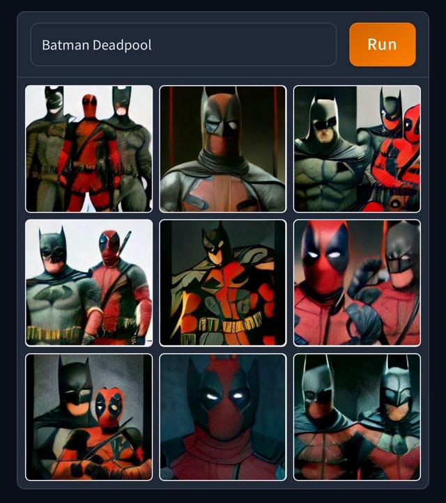 Run LE, Batman Deadpool - iFunny
