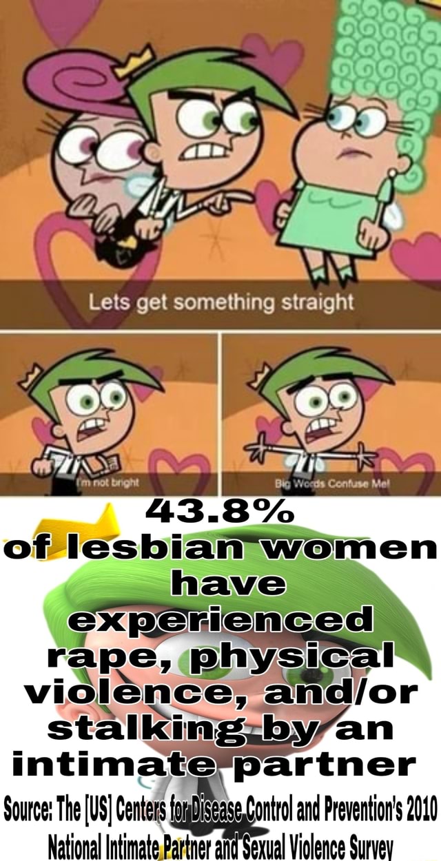 Lets get something straight National Intimate Partner Violence Survey ...