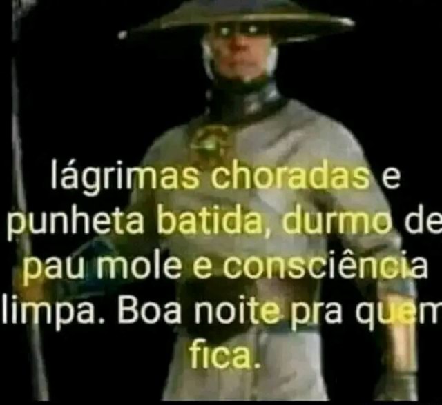 Lágrimas cho case punheta batida durm de pau mole e consciência limpa ...