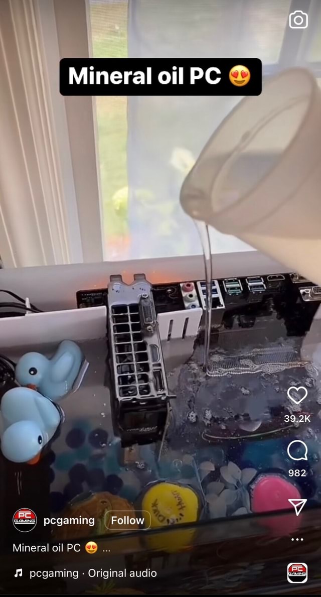 Mineral oil PC Mineral oil PC 39.2K 982 pegaming Follow pcgaming ...