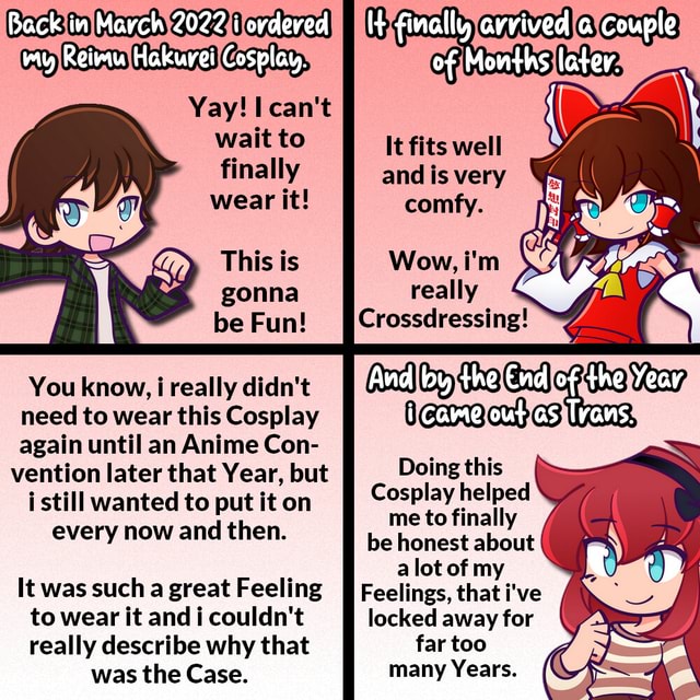 Egg_irl - Egg_irl ReivaulHakurei Cosplays ty Yay! I can't wait to It ...