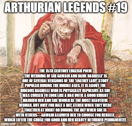 The 15th Century English poem ‘The Wedding of Sir Gawain and Dame ...