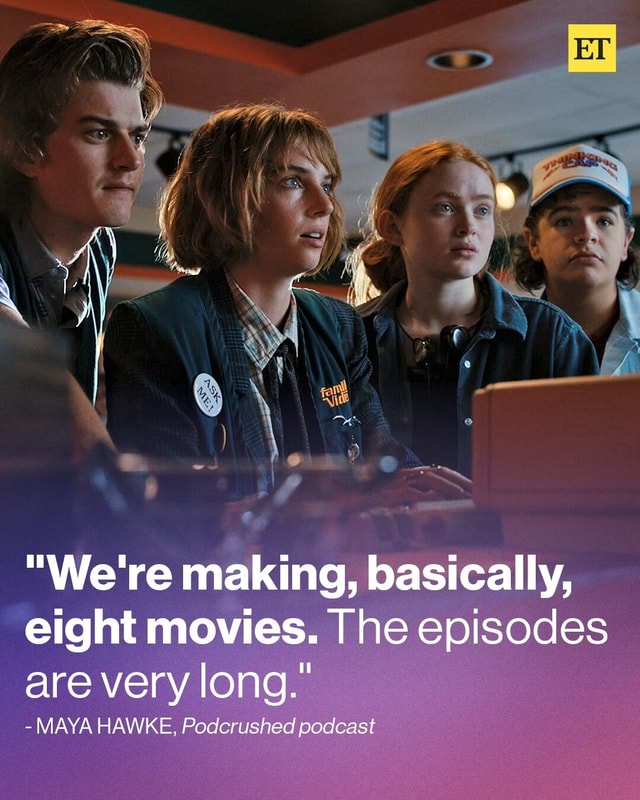 Maya Hawke is promising a truly cinematic ending to 'Stranger Things ...