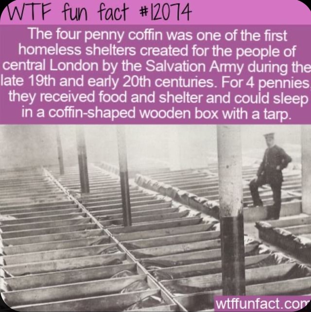 ANTE fun for The four penny coffin was one of the first homeless ...