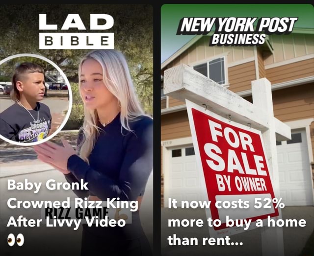 Baby Gronk Crowned Rizz King After Livvy Video NEW YORK POST BUSINESS ...