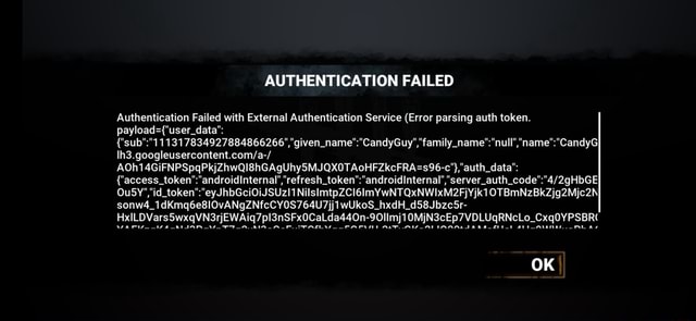 Authentication failed - AUTHENTICATION FAILED Authentication Failed ...