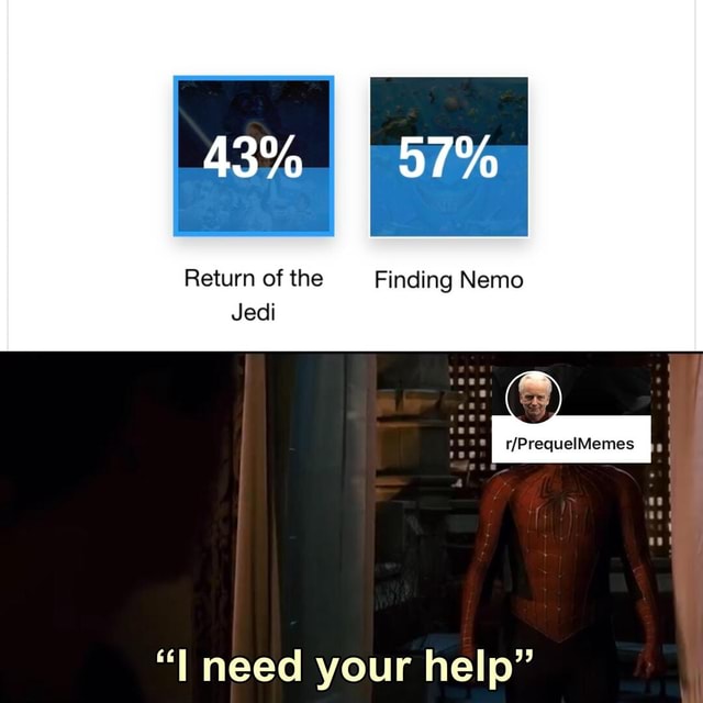 Return of the Finding Nemo Jedi need your help" - iFunny