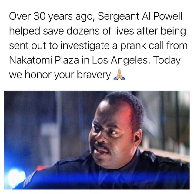 Over 30 years ago, Sergeant Al Powell helped save dozens of lives after ...