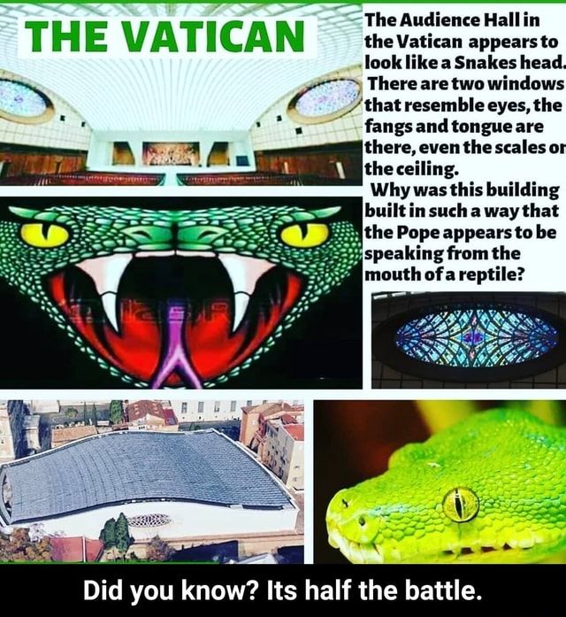 THE VATICAN = The Audience Hall appears in to the Vatican appears to ...
