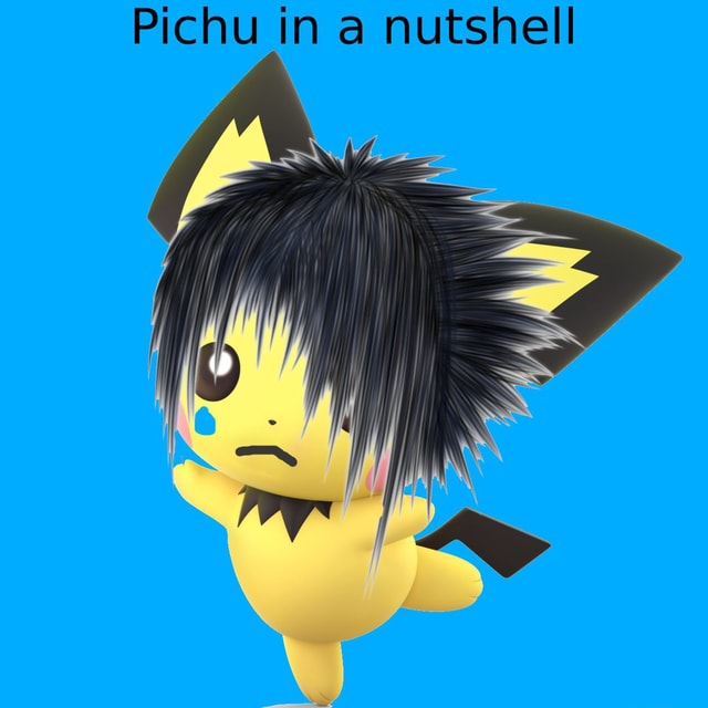 Pichu in a nutshell - iFunny