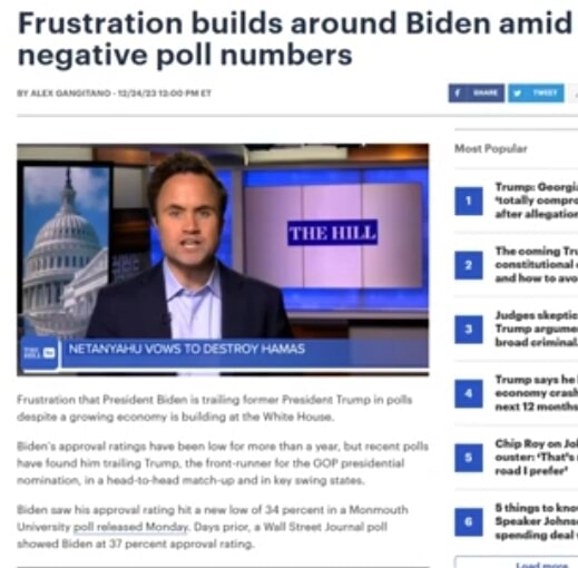 Frustration builds around Biden amid negative poll numbers - iFunny