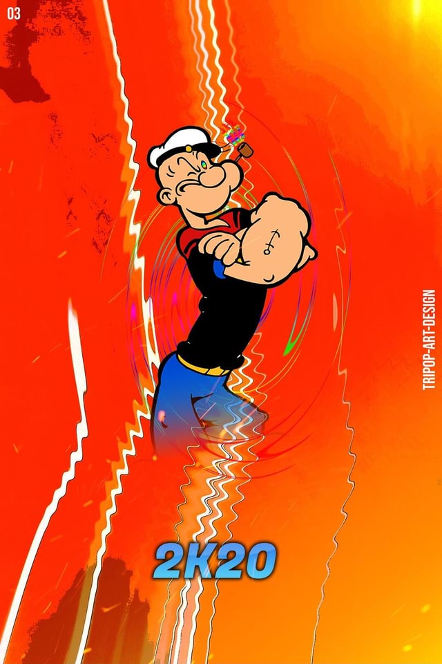 Popeye smoking rainbows - tripop design - America’s best pics and videos