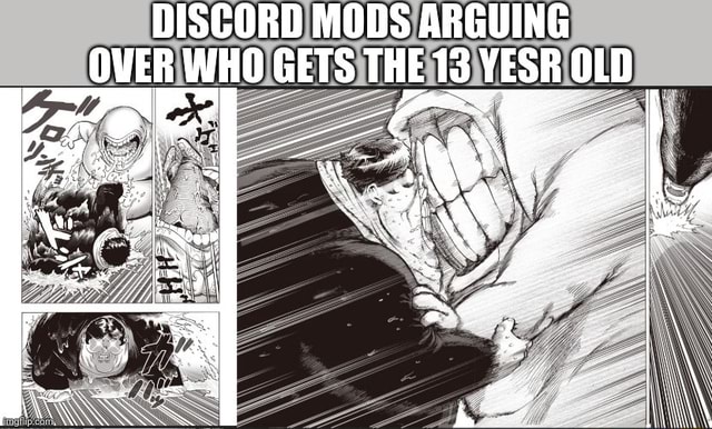 DISCORD MODS ARGUING OVER WHO - iFunny