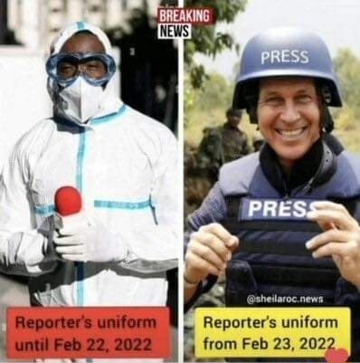 Reporter's uniform until Feb 22, 2022 Reporter's uniform from Feb 23 ...