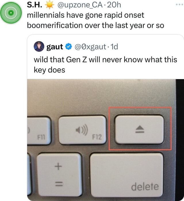 S.H. @upzone CA millennials have gone rapid onset boomerification over ...