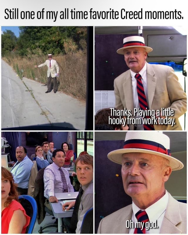 Still one of my all time favorite Creed moments. Thanks. Playiag Oh my ...