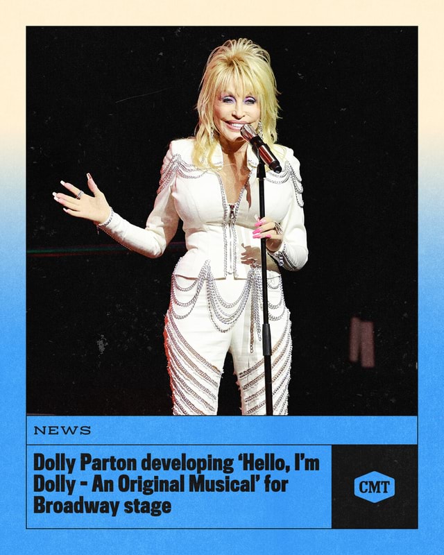 @dollyparton has been writing her life story as a Broadway musical for ...