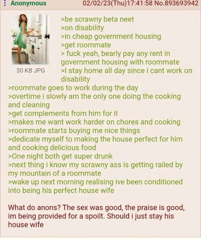 Anonymous No893693942 Be Scrawny Beta Nest On Disability In Cheap 