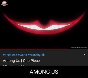 Onepiece #wano #erunchyroll 'Among Us I One Piece AMONG US - iFunny