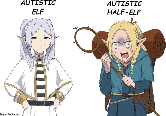 AUTISTIC AUTISTIC ELF HALF -ELF - iFunny