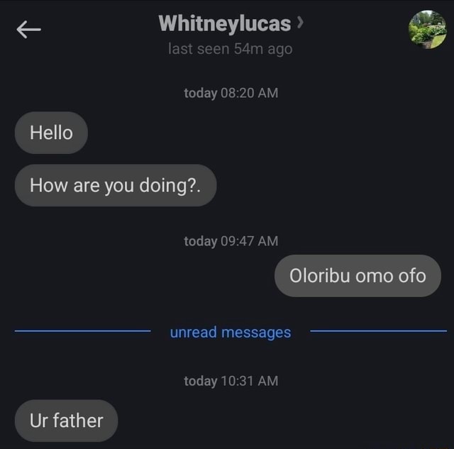 & Whitneylueas > last seen ago today 08 20 AM Hello How are you doing ...