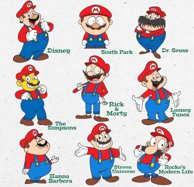 What's your Mario? - Dr. Seuss Looney Tunes Steven Rocko's Universe ...