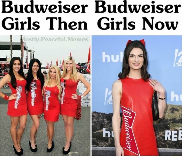 Budweiser Budweiser Girls Then Girls Now - iFunny