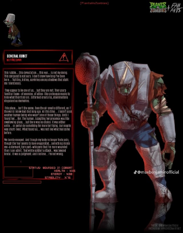 (PlantsUsZombies) + A- I GENERAL cUBET A BITACORA This rubble... this ...