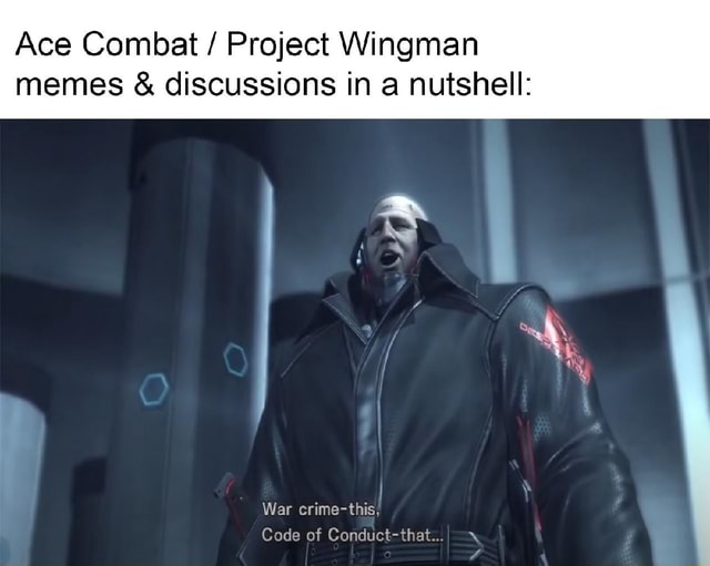 Ace Combat / Project Wingman memes & discussions in nutshell War crime ...