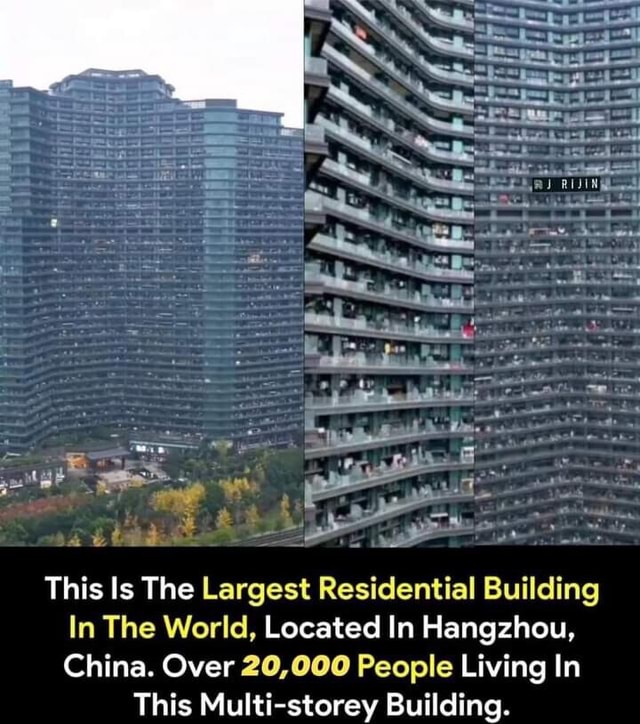 This Is The Largest Residential Building In The World, Located In ...