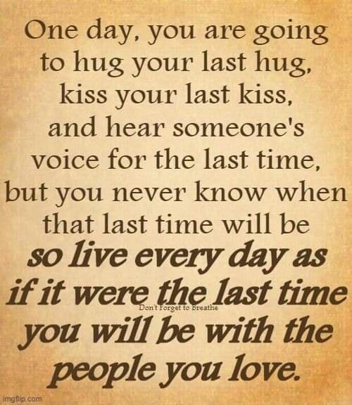 Follow us on Instagram ️ @dontforgettobreathe22 - One day, you are ...