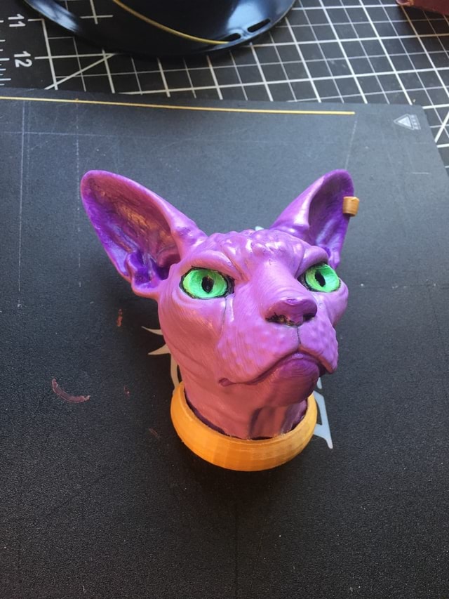 All Hail Lord Beerus, God of Destruction. #DBZ. Printed on Ender-3 in ...