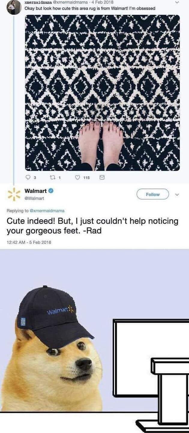 Feb 2018 Okay but look how cute this area rug is from Walmart! I'm ...