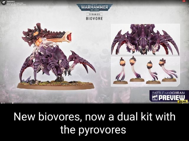BIOVORE BATTLE OGHRAM PREVIEW , New bi now a dual kit with the ...