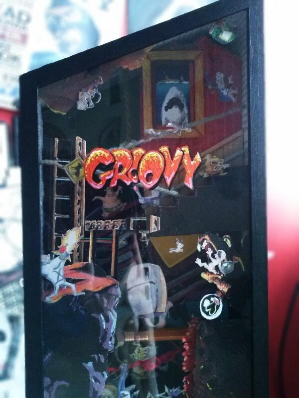 Earthworm Jim collage/diorama - iFunny