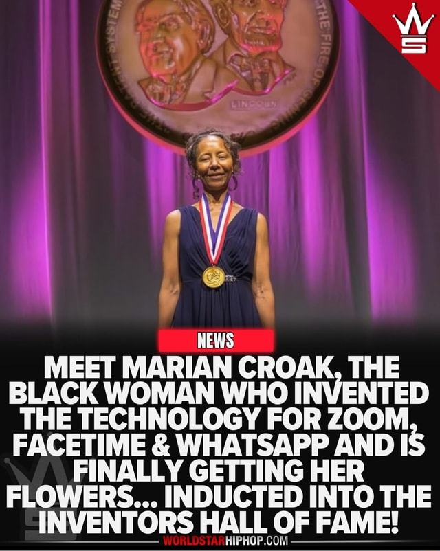 6, NEWS MEET MARIAN CROAK, THE BLACK WOMAN WHO INVENTED THE TECHNOLOGY ...