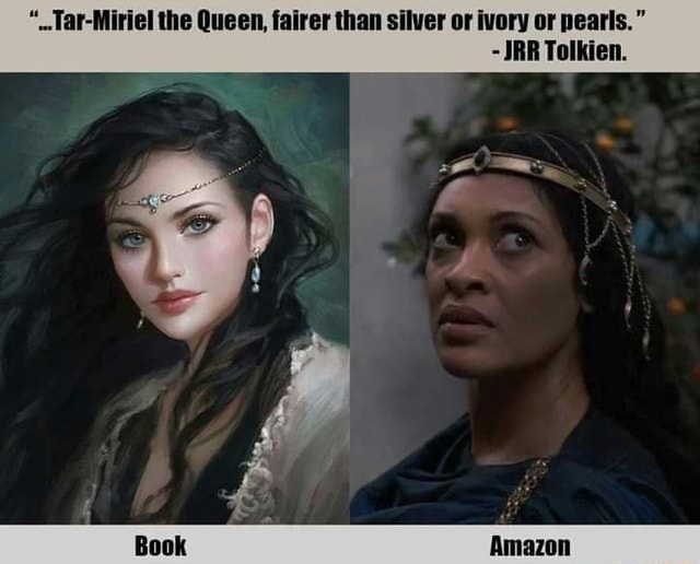 "~Tar-Miriel the Queen, fairer than silver or ivory or pearis." JRR ...