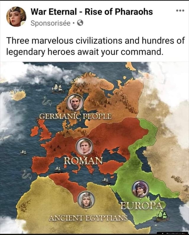 War Eternal - Rise of Pharaohs Three marvelous civilizations and ...