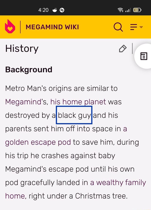 GD MEGAMIND WiKI History Background Metro Man's origins are similar to ...