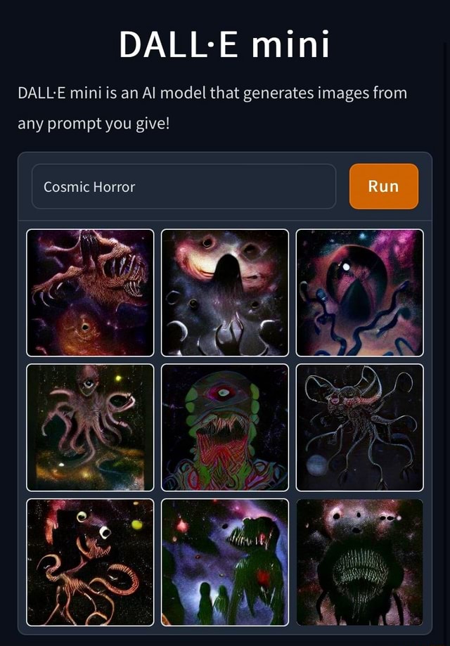 DALL-E mini DALLE mini is an Al model that generates images from Run ...