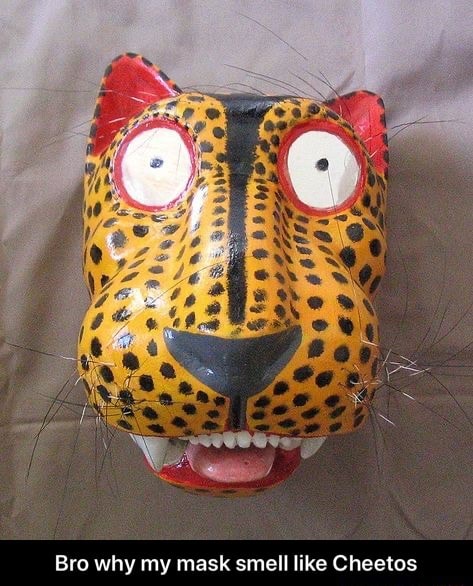 Bro why my mask smell like Cheetos - Bro why my mask smell like Cheetos ...