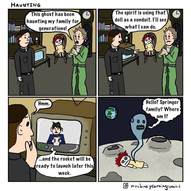 #funny #comic #comics #webcomic #webcomics - HauNTING This ghost has ...