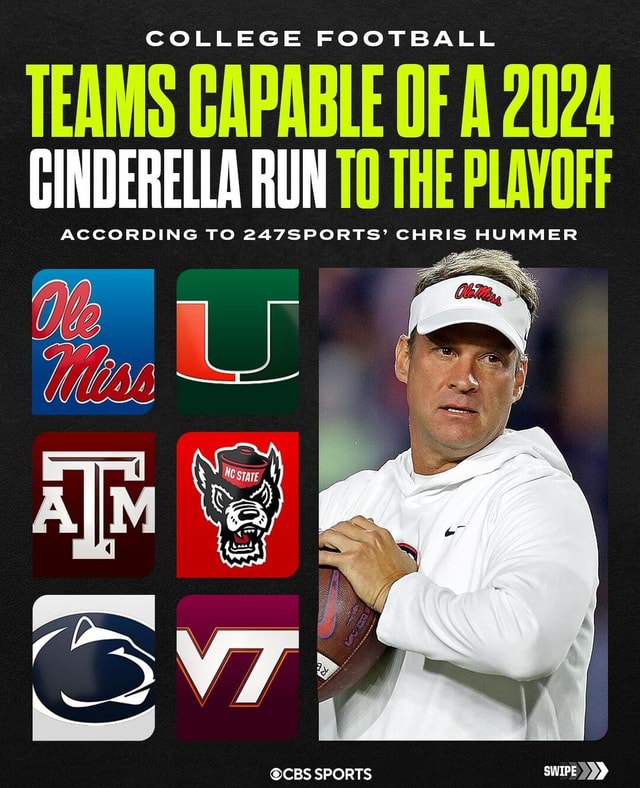 Which team has the BEST shot to make a Cinderella run to the playoff in ...