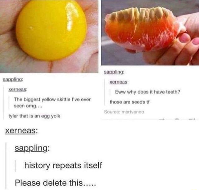 Sappling: sapniing: xorneas: Eww why does it have teeth? The biggest ...