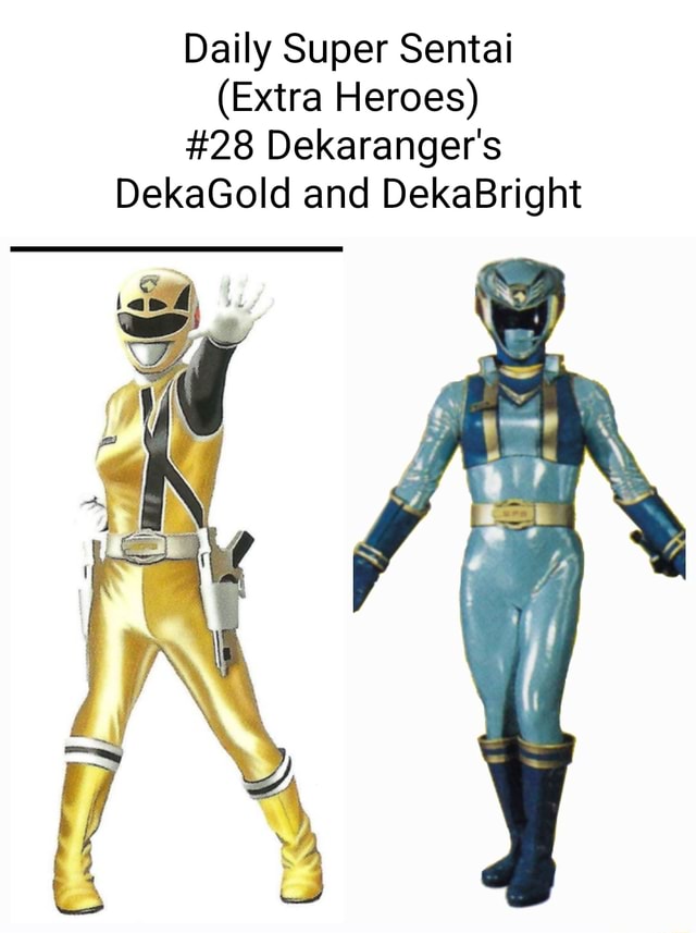 Daily Super Sentai (Extra Heroes) #28 Dekaranger's DekaGold and ...